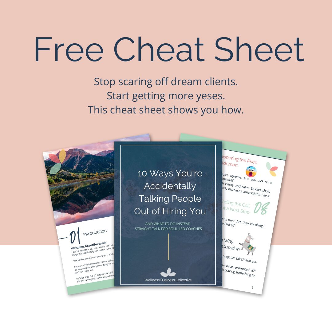 Home - How To Get Coaching Clients - Wellness Business Collective